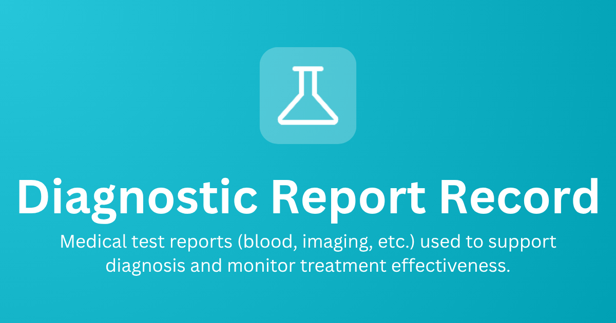 Diagnostic Report Records | SmartCarePlus